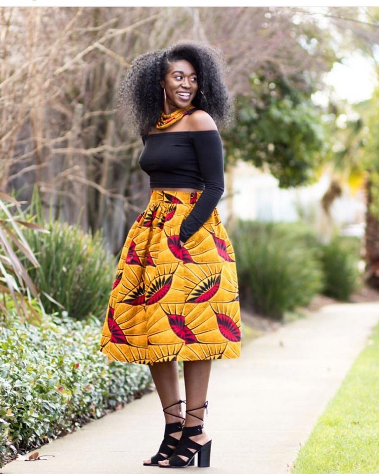 55 Latest Ankara Skirt Styles You Should Check Out | ThriveNaija
