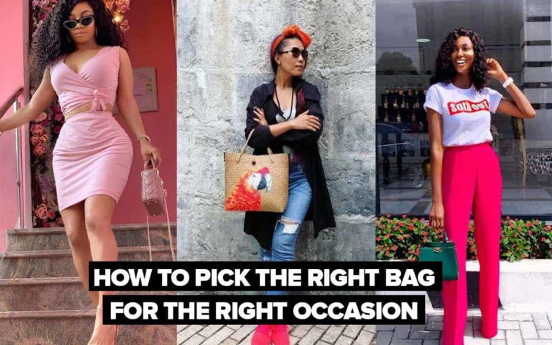 How To Pick The Right Bag For The Right Occasion | ThriveNaija