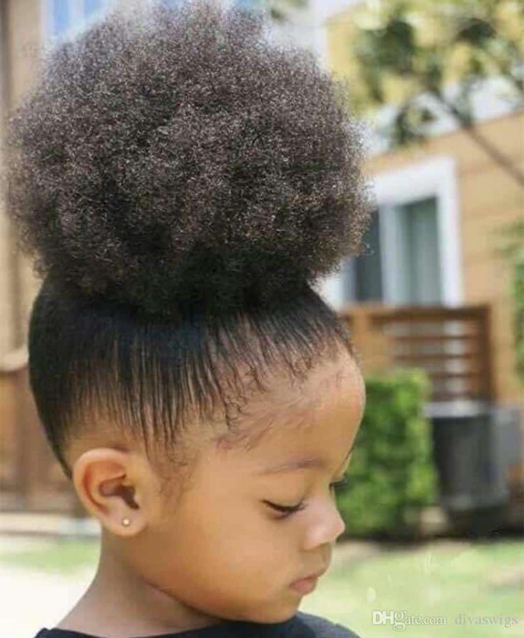 21 Cute Natural Hair Hairstyles For Kids | ThriveNaija