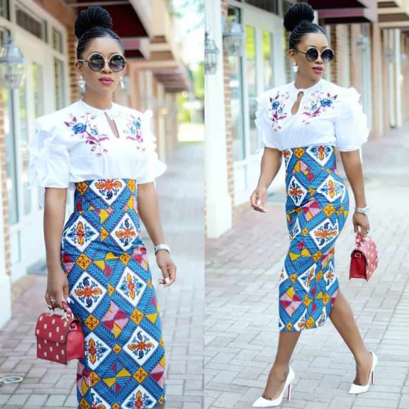 60 Latest Ankara Skirt Styles You Should Check Out Thrivenaija