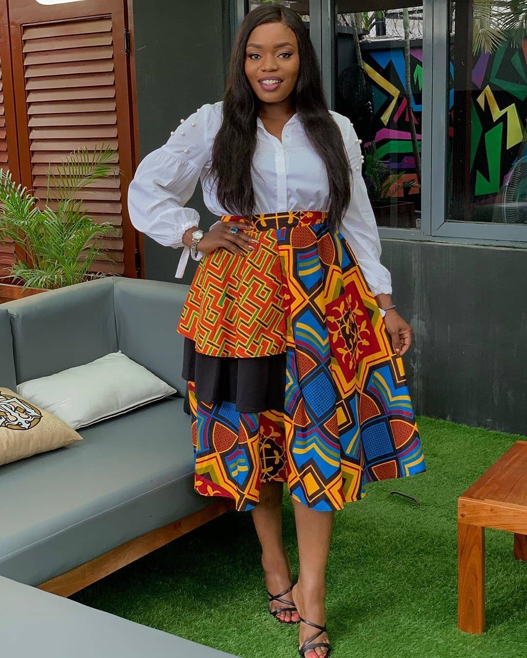 Latest Ankara Skirt Styles For Sexy Ladies 2022 Mc