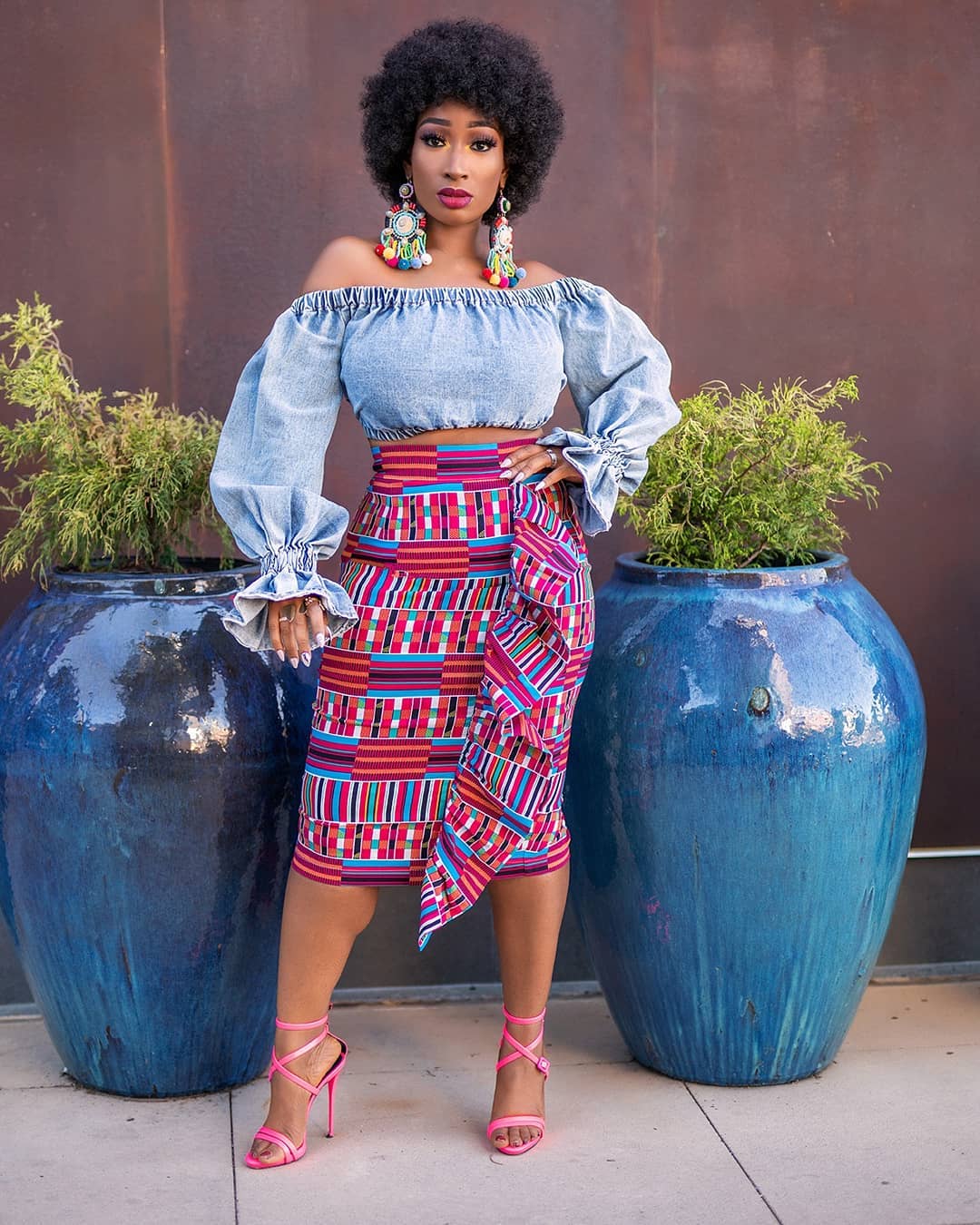 40 Latest Ankara Skirt Styles You Should Check Out Thrivenaija