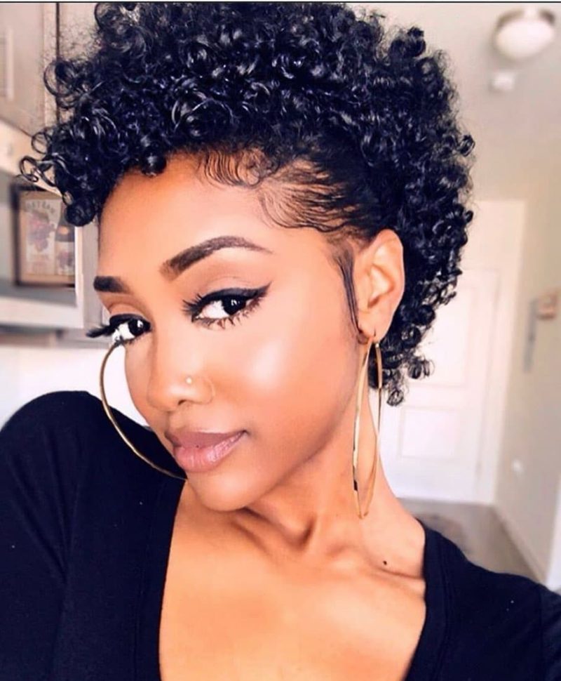 35 Hairstyles For Curled Hair That Are Really Beautiful | ThriveNaija