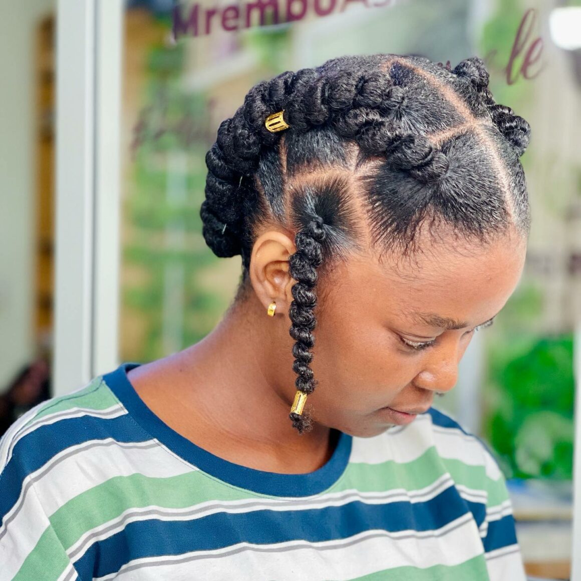23 Cute Flat Twist Hairstyle Ideas | ThriveNaija