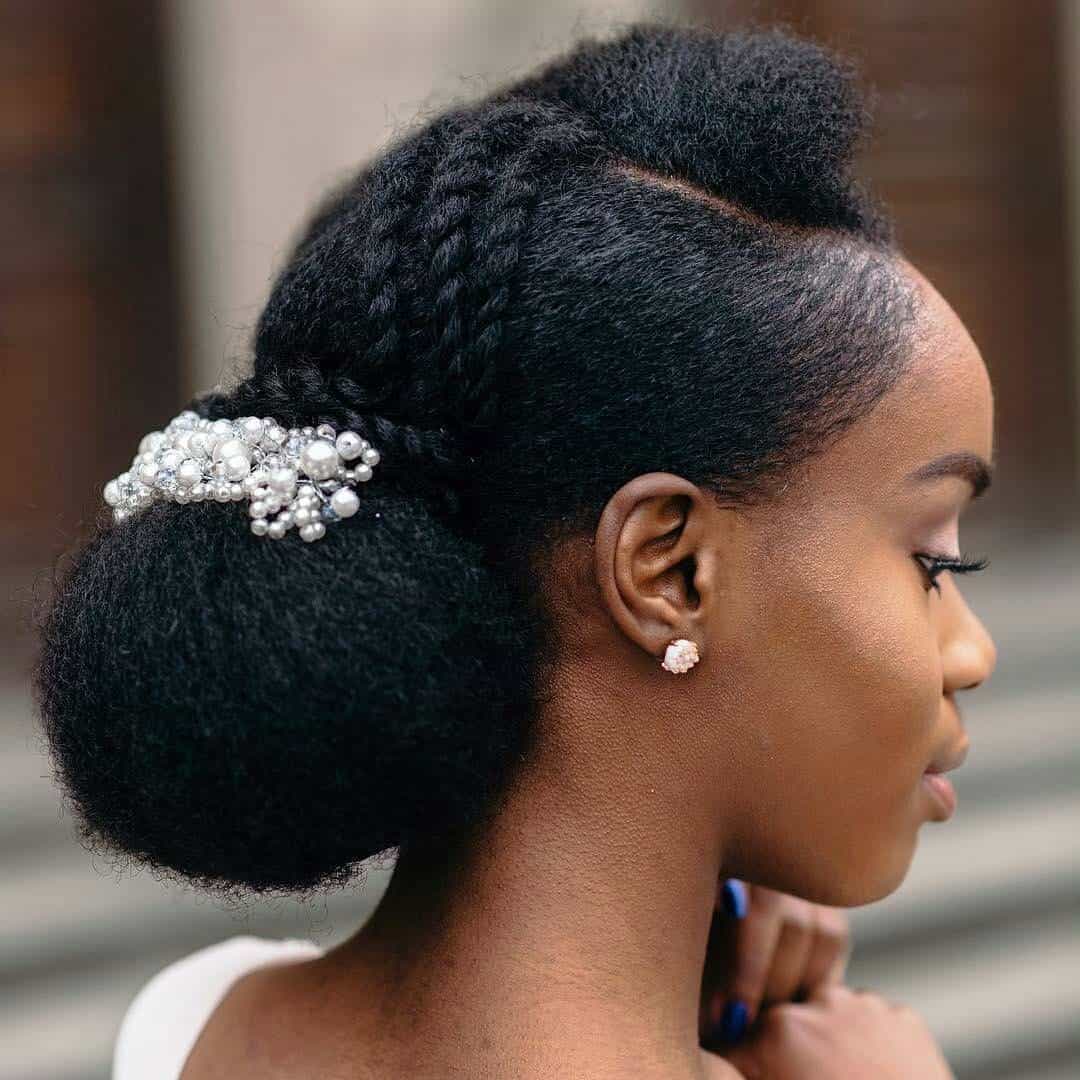 14 Natural Hair Bridal Styles You Can Replicate Thrivenaija