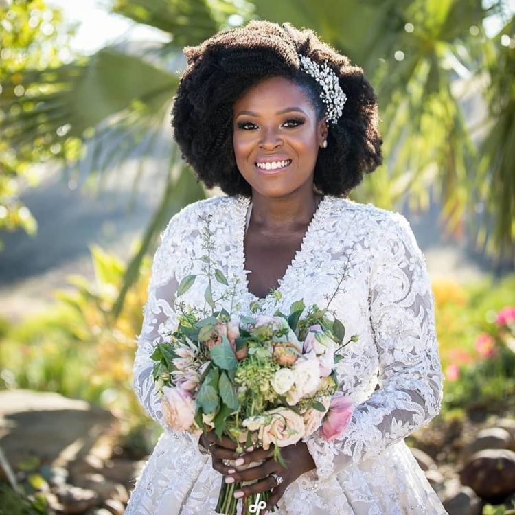 19 Natural Hair Bridal Styles You Can Replicate | ThriveNaija