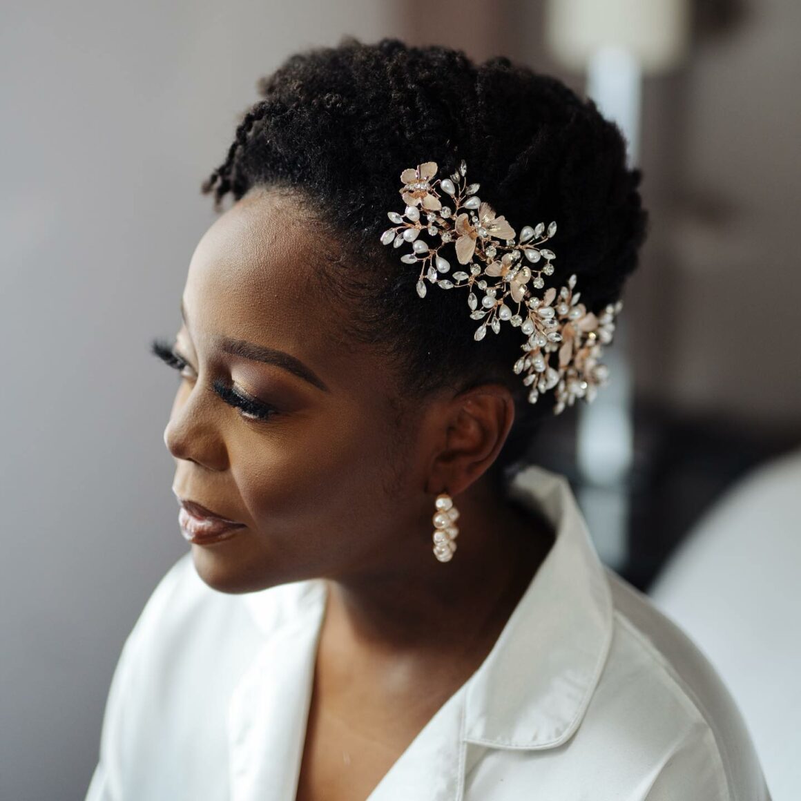 19 Natural Hair Bridal Styles You Can Replicate Thrivenaija