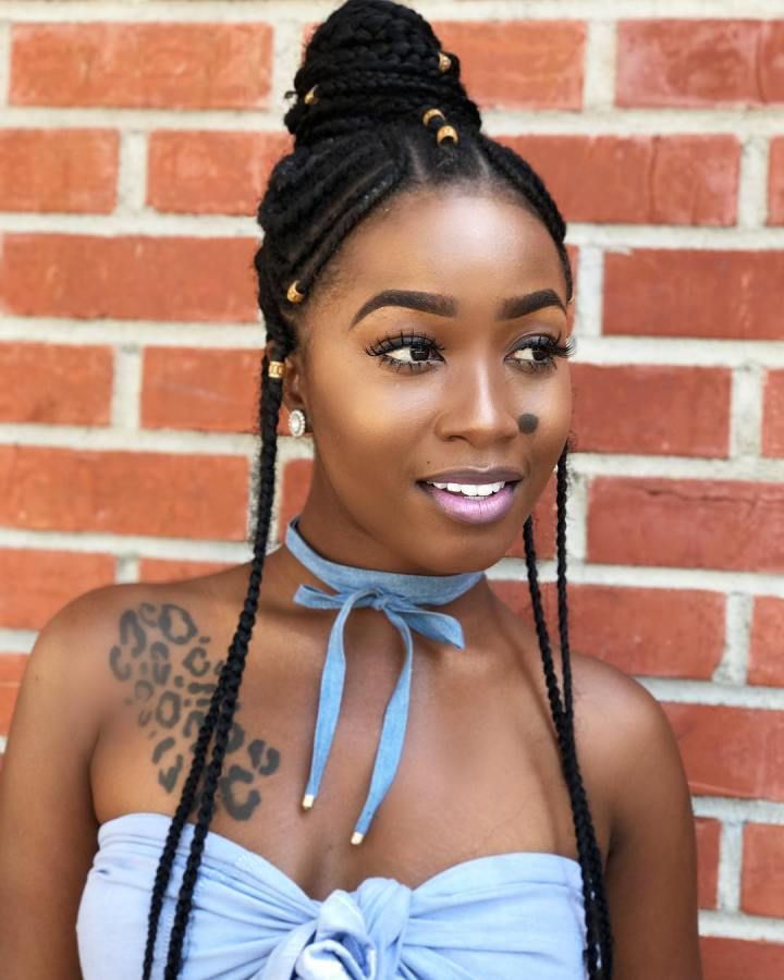 30 Latest Fulani Braids Hairstyle Ideas Of 2020 Thrivenaija