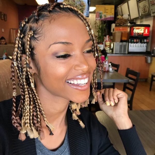 29 Short Box Braids Hairstyle Ideas | ThriveNaija