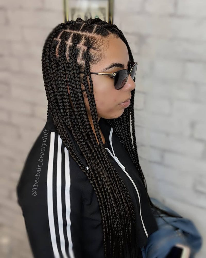 29 Short Box Braids Hairstyle Ideas | ThriveNaija
