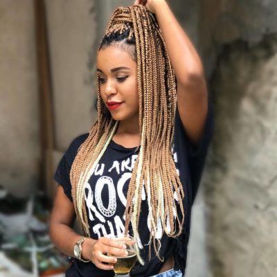 50 Beautiful Jumbo Box Braids Ideas | ThriveNaija