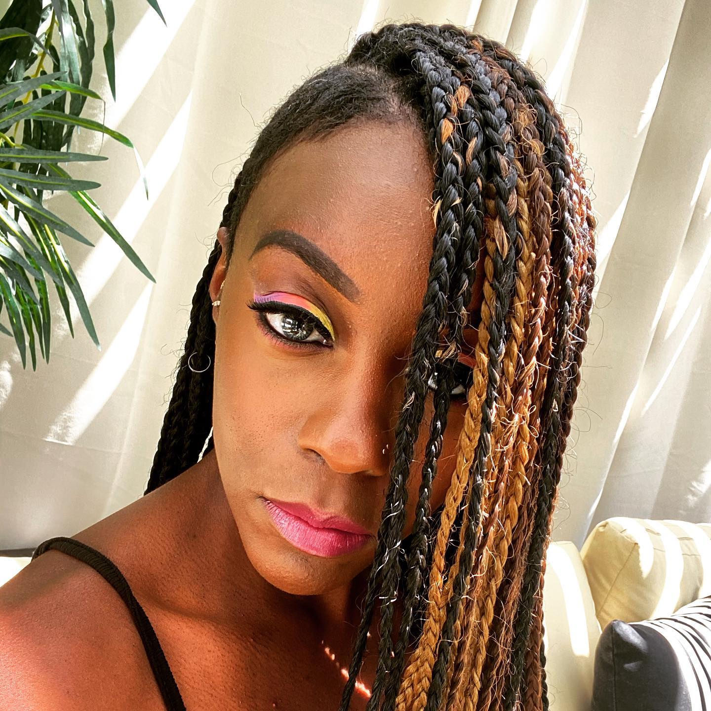 31 Box Braids With Shaved Sides Thrivenaija
