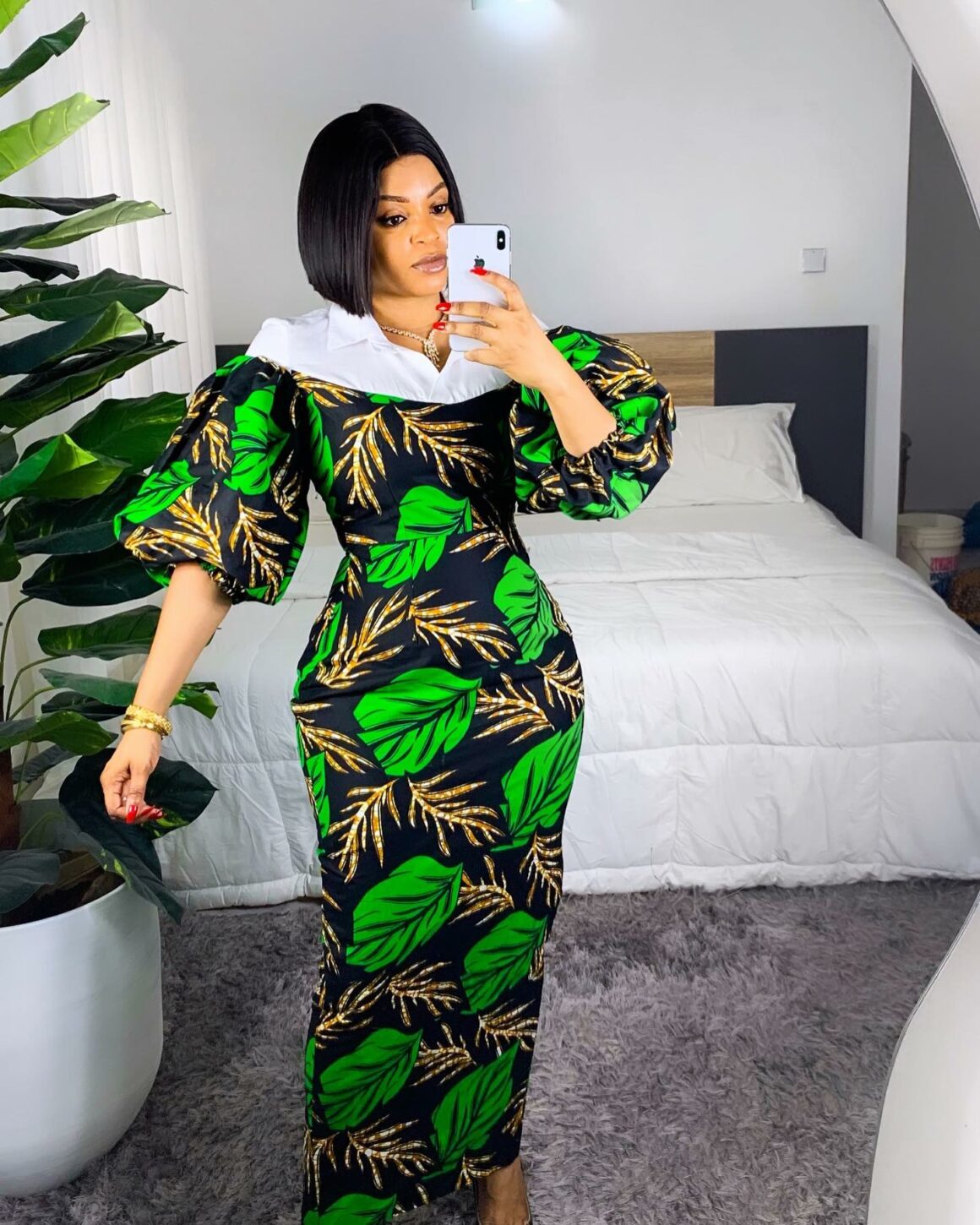76 Beautiful Simple Ankara Gown Styles | ThriveNaija