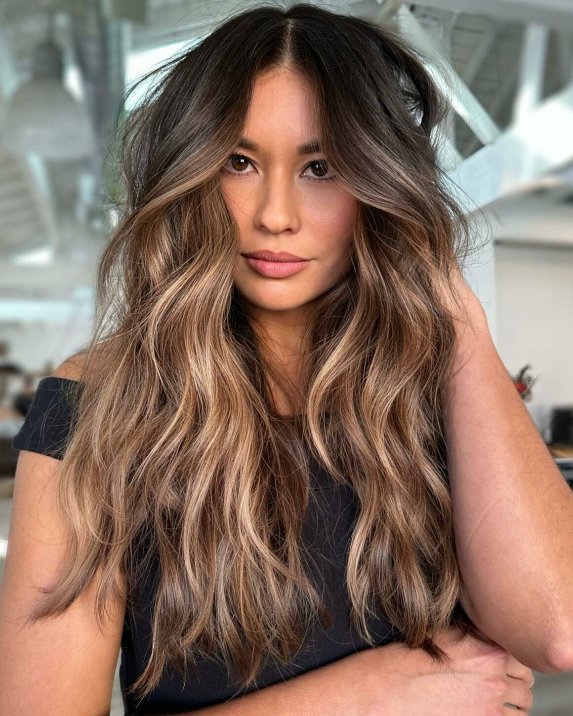 42 Beautiful Winter Balayage Styles | ThriveNaija