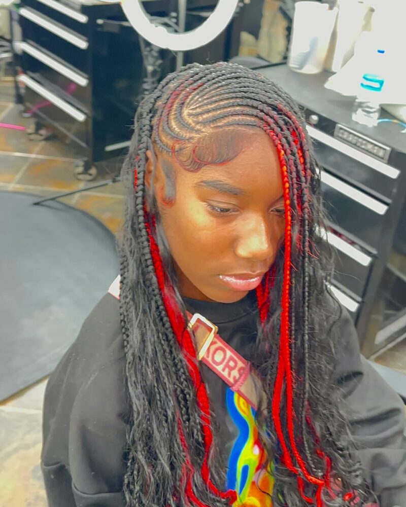 43 Swirl Cornrows Hairstyle Ideas For You | ThriveNaija