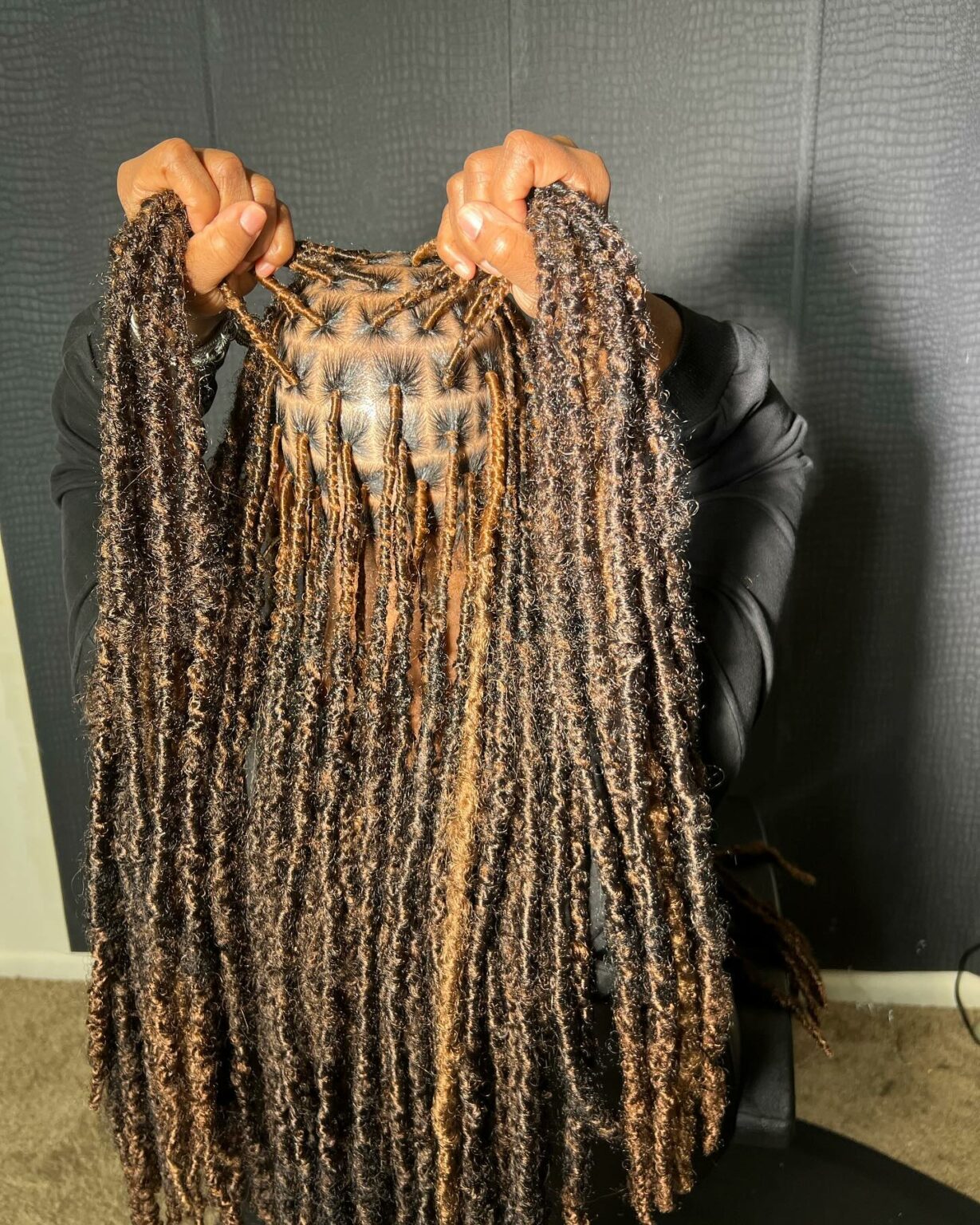 27 Locs With Loose Ends Hairstyles to Try | ThriveNaija
