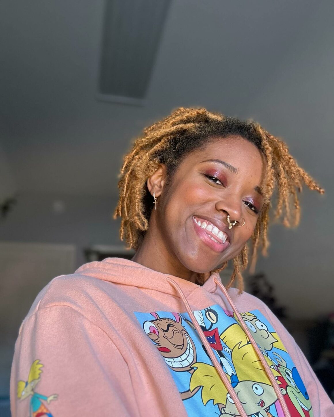 27 Locs With Loose Ends Hairstyles to Try | ThriveNaija