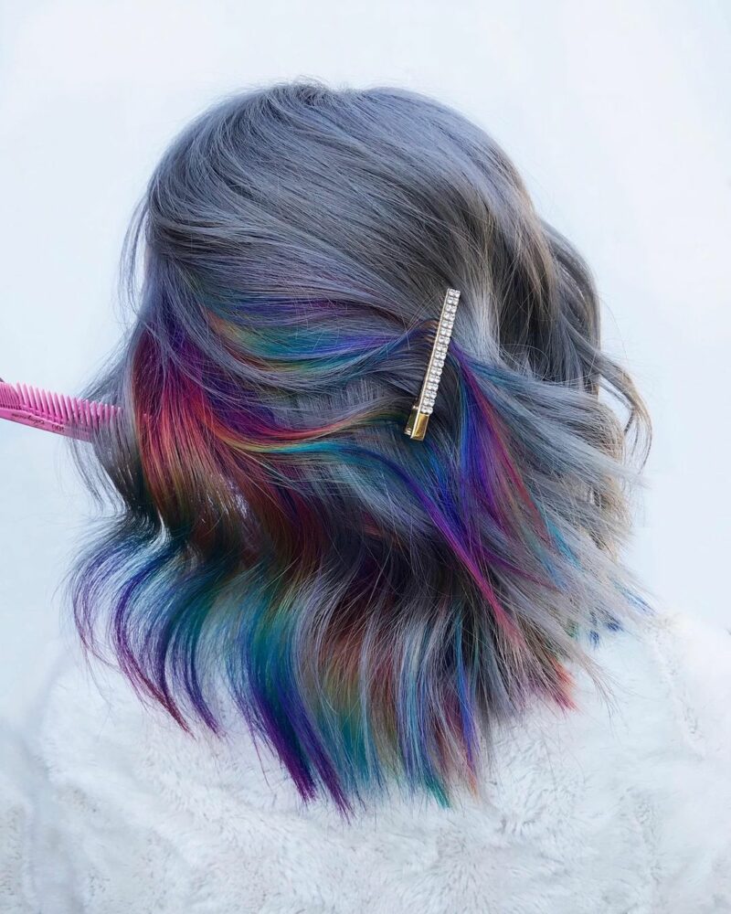 45 Oil Slick Hairstyle Ideas You Should Try | ThriveNaija