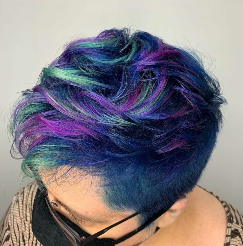 45 Oil Slick Hairstyle Ideas You Should Try | ThriveNaija