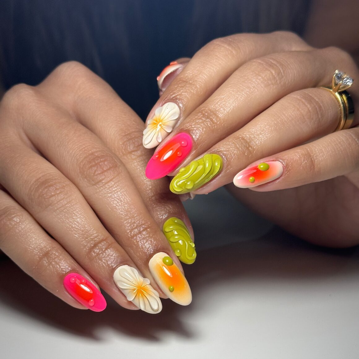 35 Hawaii-Inspired Nail Design Ideas | ThriveNaija