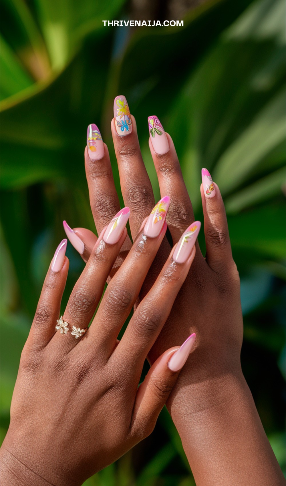 35 Hawaii-Inspired Nail Design Ideas | ThriveNaija