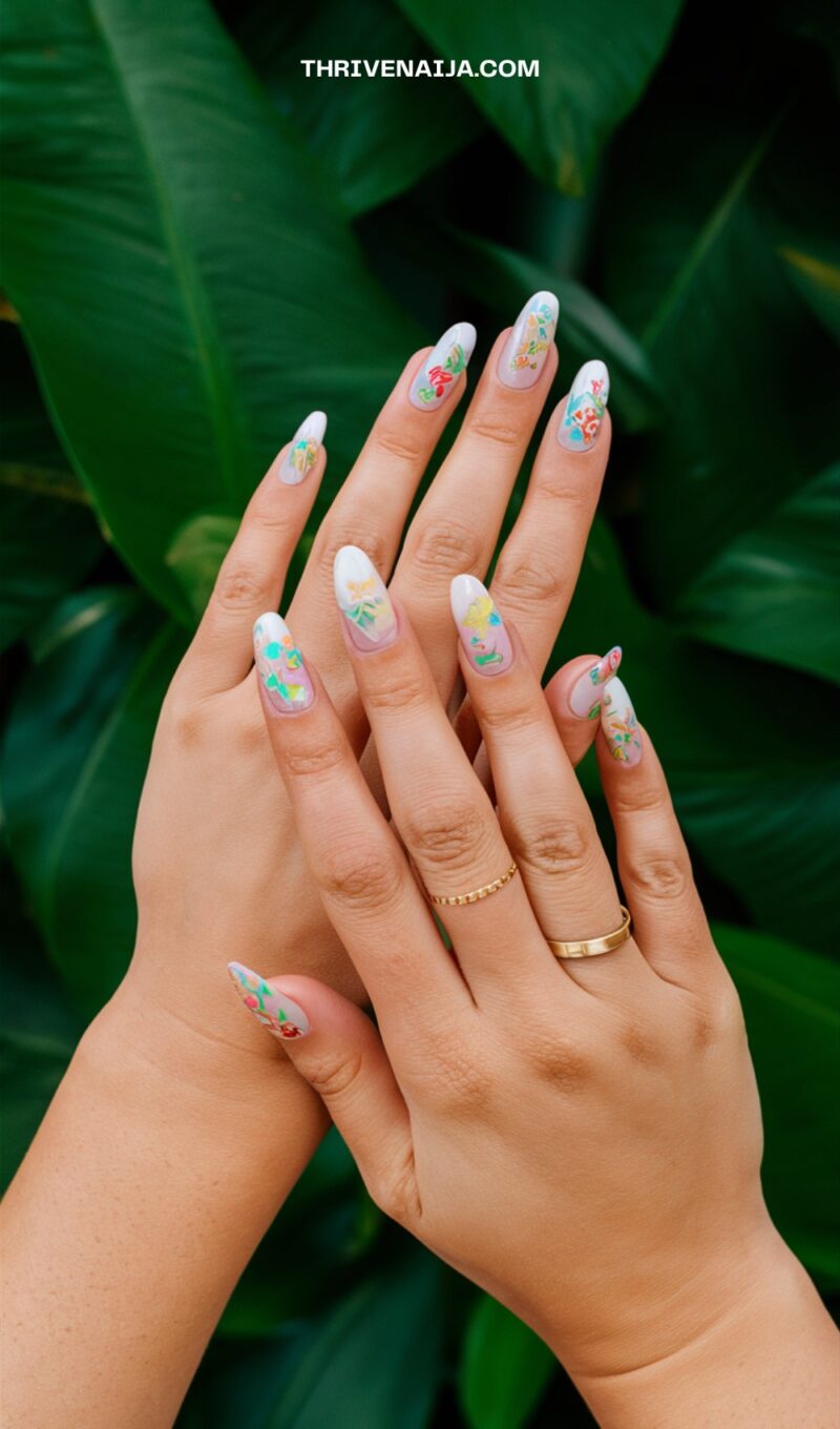 35 Hawaii-Inspired Nail Design Ideas | ThriveNaija