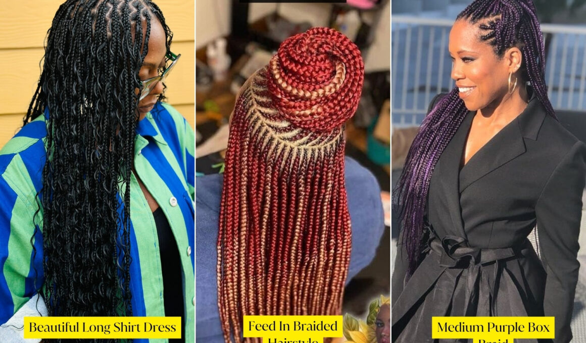 21 Braids Ideas For Older Black Women Over 50 | ThriveNaija