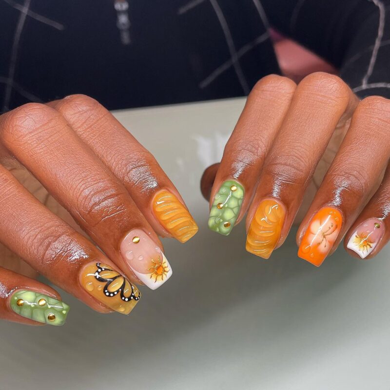 18 Best October Nails Ideas to Celebrate Fall | ThriveNaija