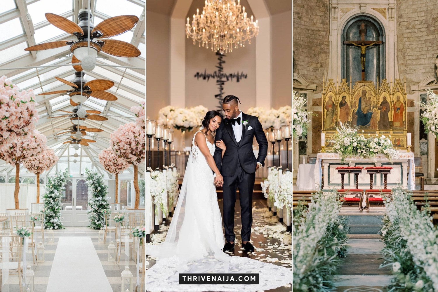 16 Creative Church Wedding Decor Ideas | ThriveNaija
