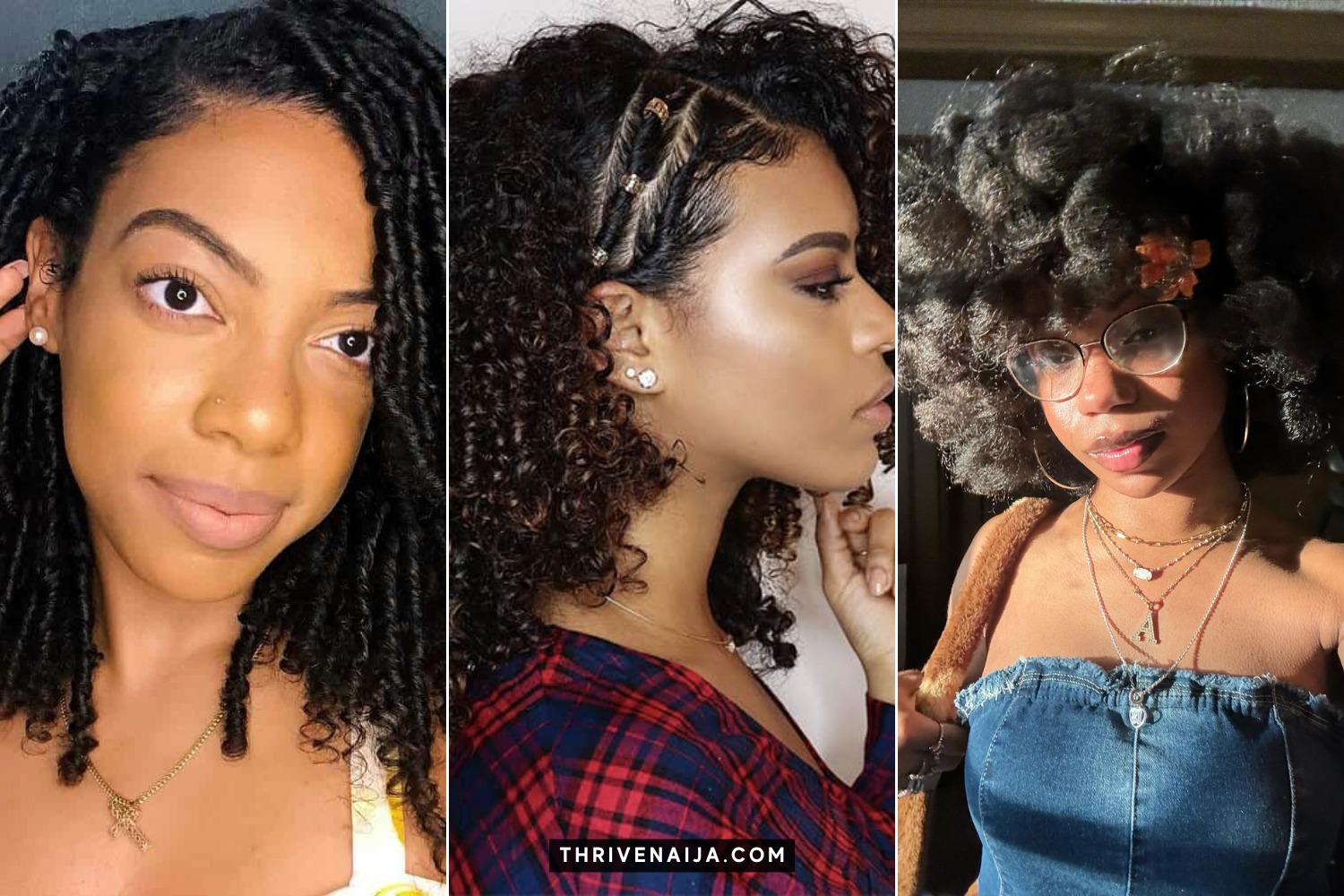 17 Cute Curly Natural Hairstyle Ideas | ThriveNaija