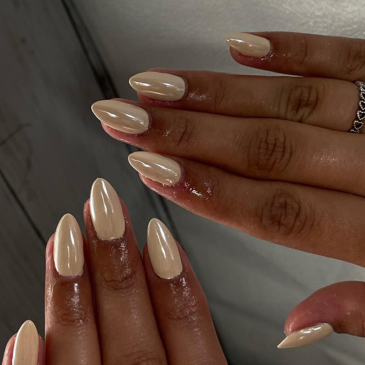 15 Fall Chrome Nail Designs | ThriveNaija