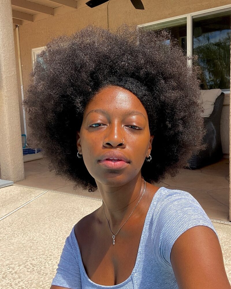 25 Cute Afro Hairstyles For Natural Hair | ThriveNaija