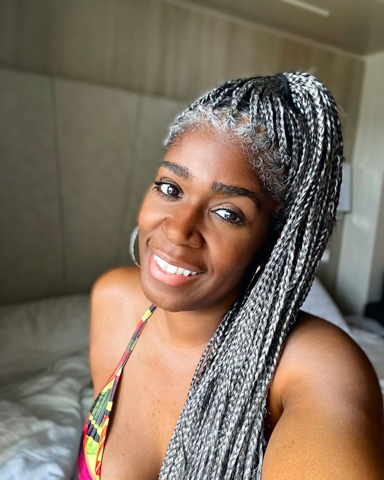 16 Grey Hair Braids Style Ideas | ThriveNaija