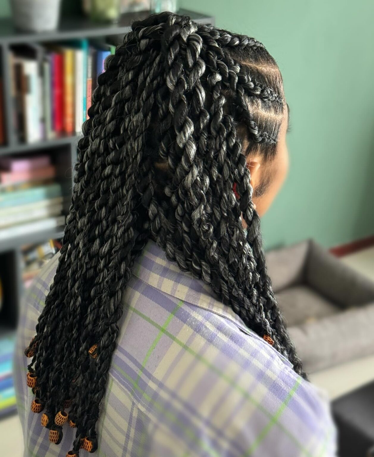 16 Grey Hair Braids Style Ideas | ThriveNaija