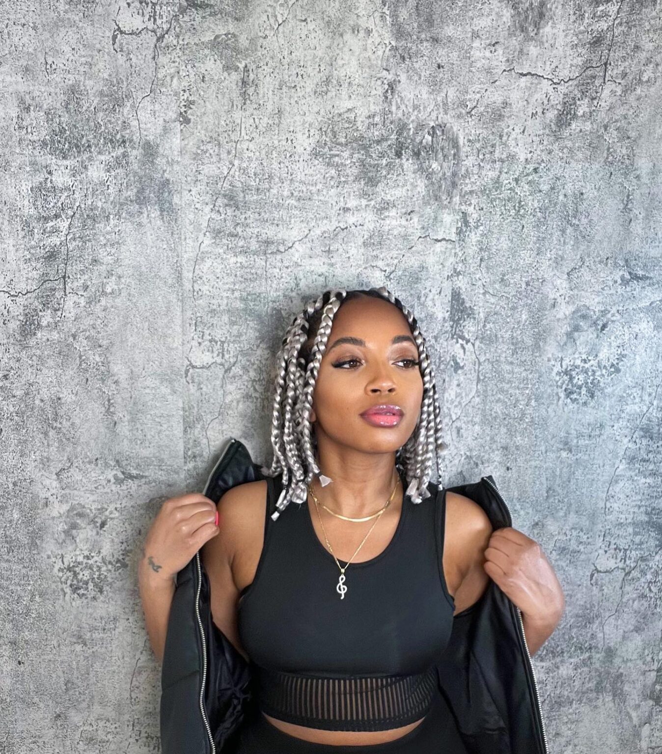 16 Grey Hair Braids Style Ideas | ThriveNaija