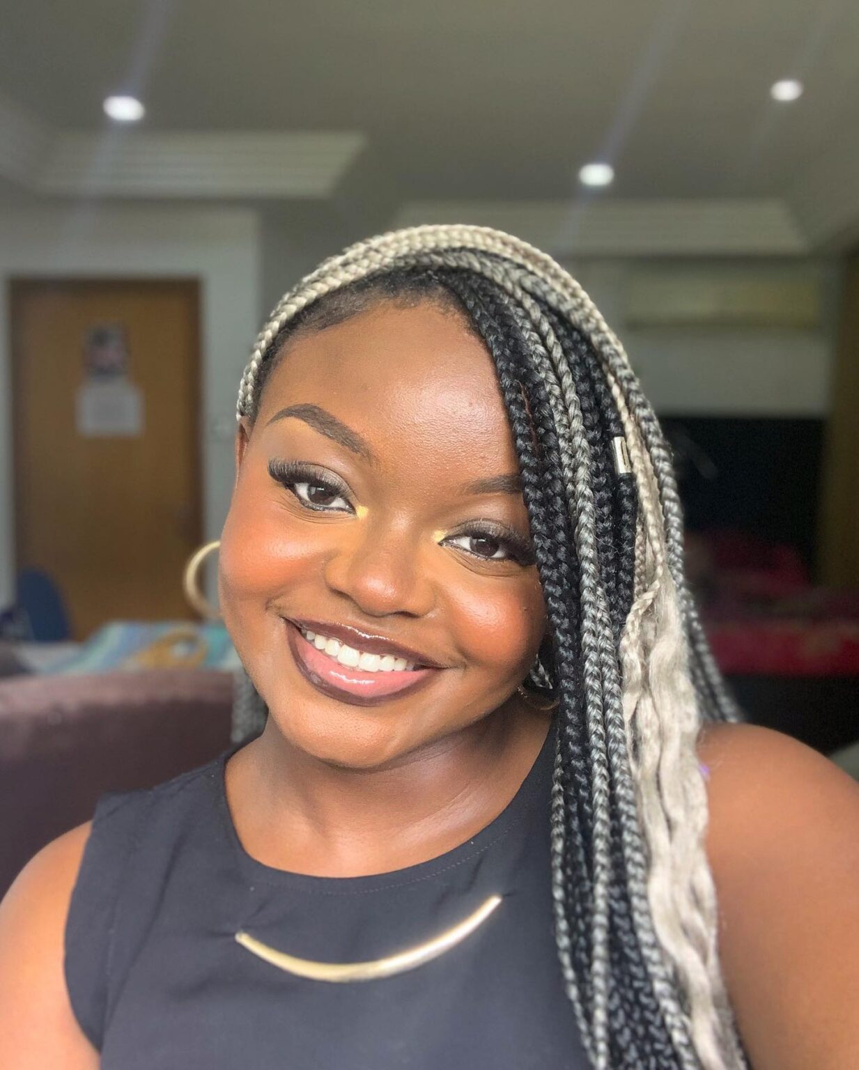 16 Grey Hair Braids Style Ideas | ThriveNaija