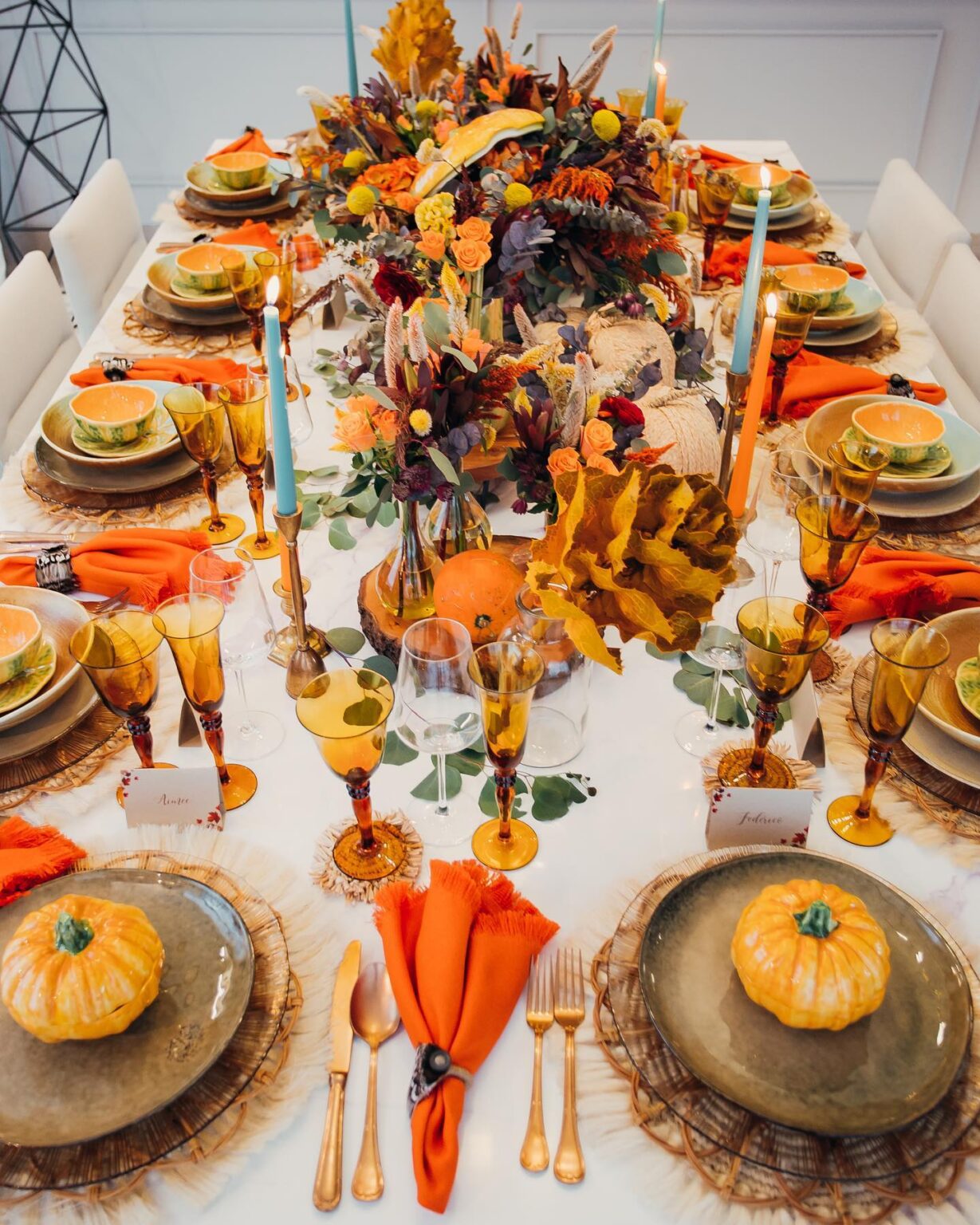 17 Thanksgiving Dinner Table Setting Ideas | ThriveNaija