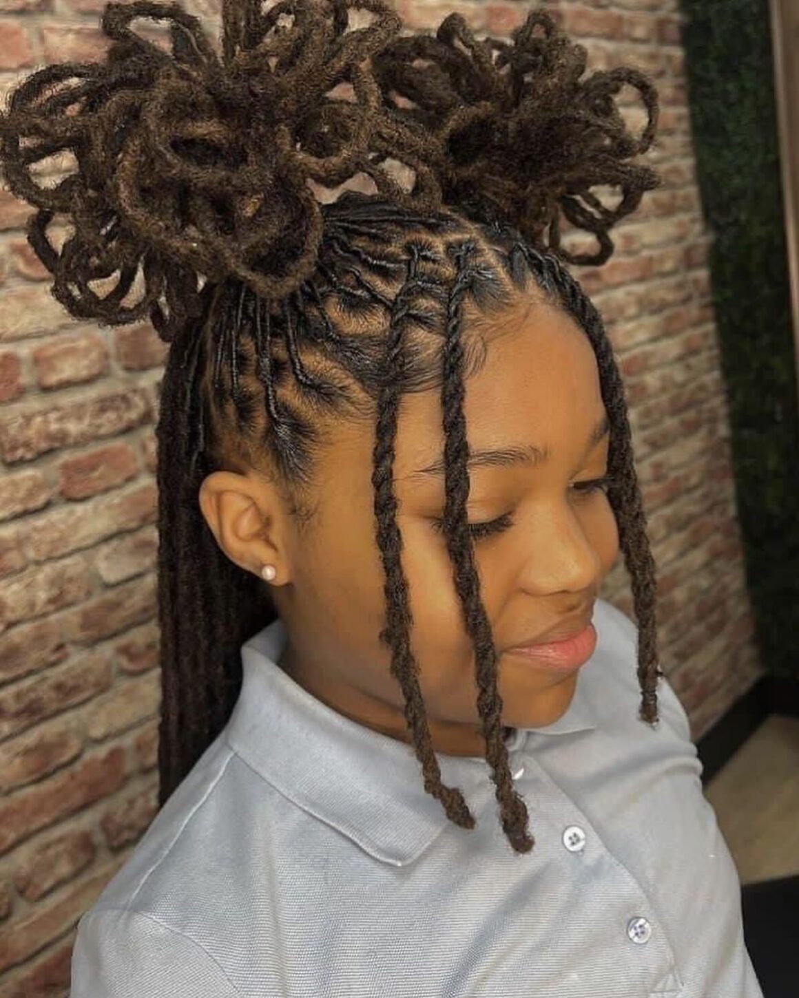 15 Petal Bun Locs Style Ideas | ThriveNaija