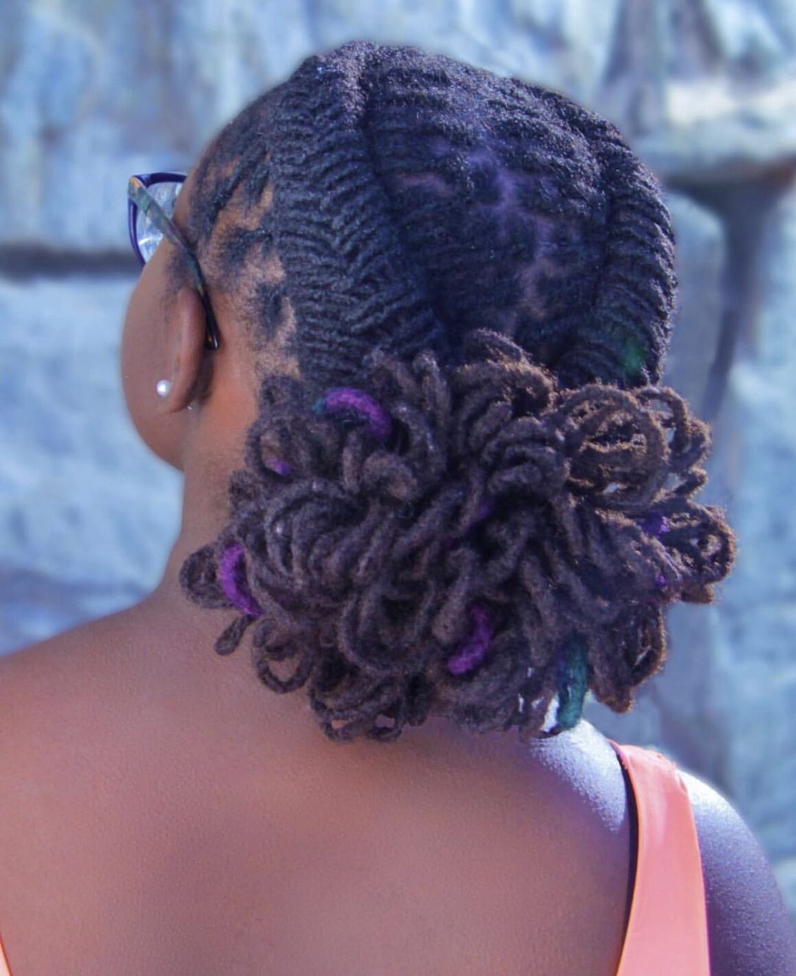 15 Petal Bun Locs Style Ideas | ThriveNaija