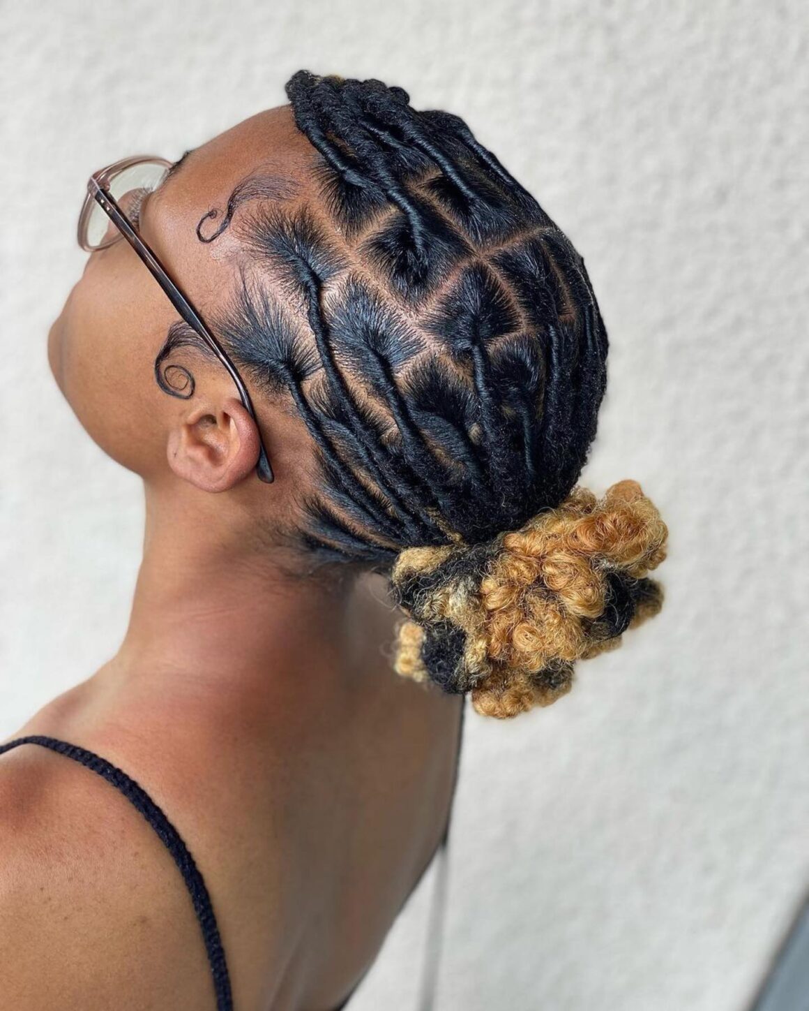 15 Petal Bun Locs Style Ideas | ThriveNaija