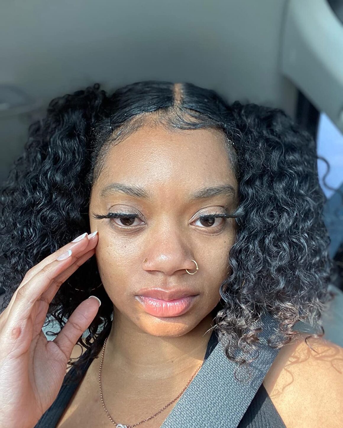 16 Best Middle Part Curly Wigs | ThriveNaija