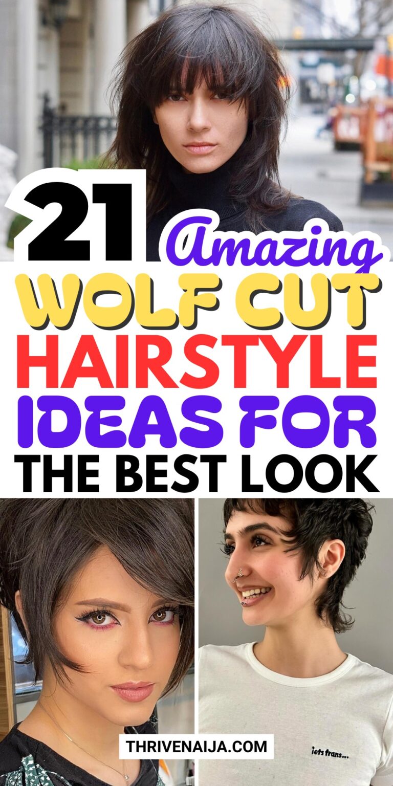 21 Best Wolf Cut Hairstyle Ideas | ThriveNaija