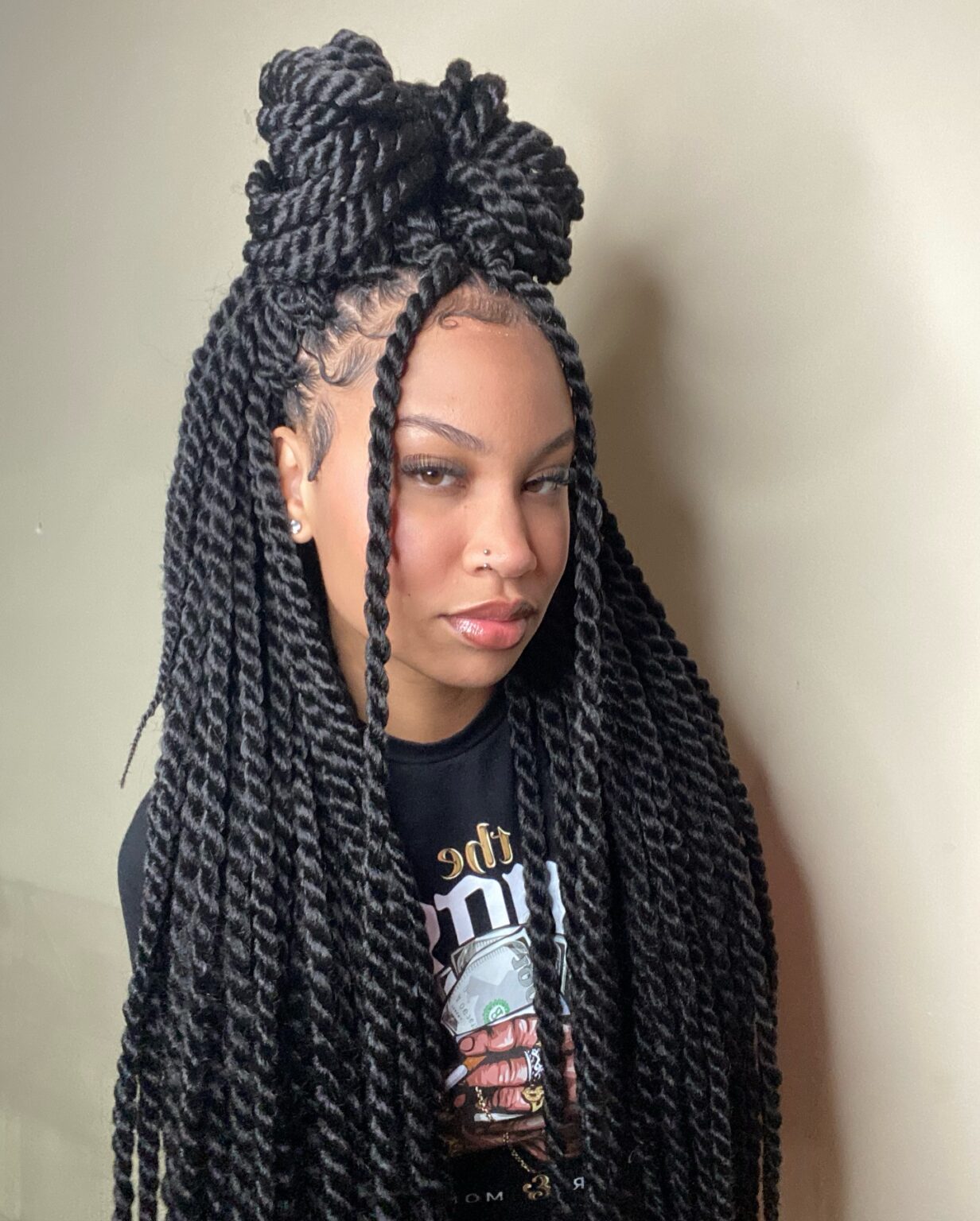 37 Big Twist Braids Hairstyles | ThriveNaija