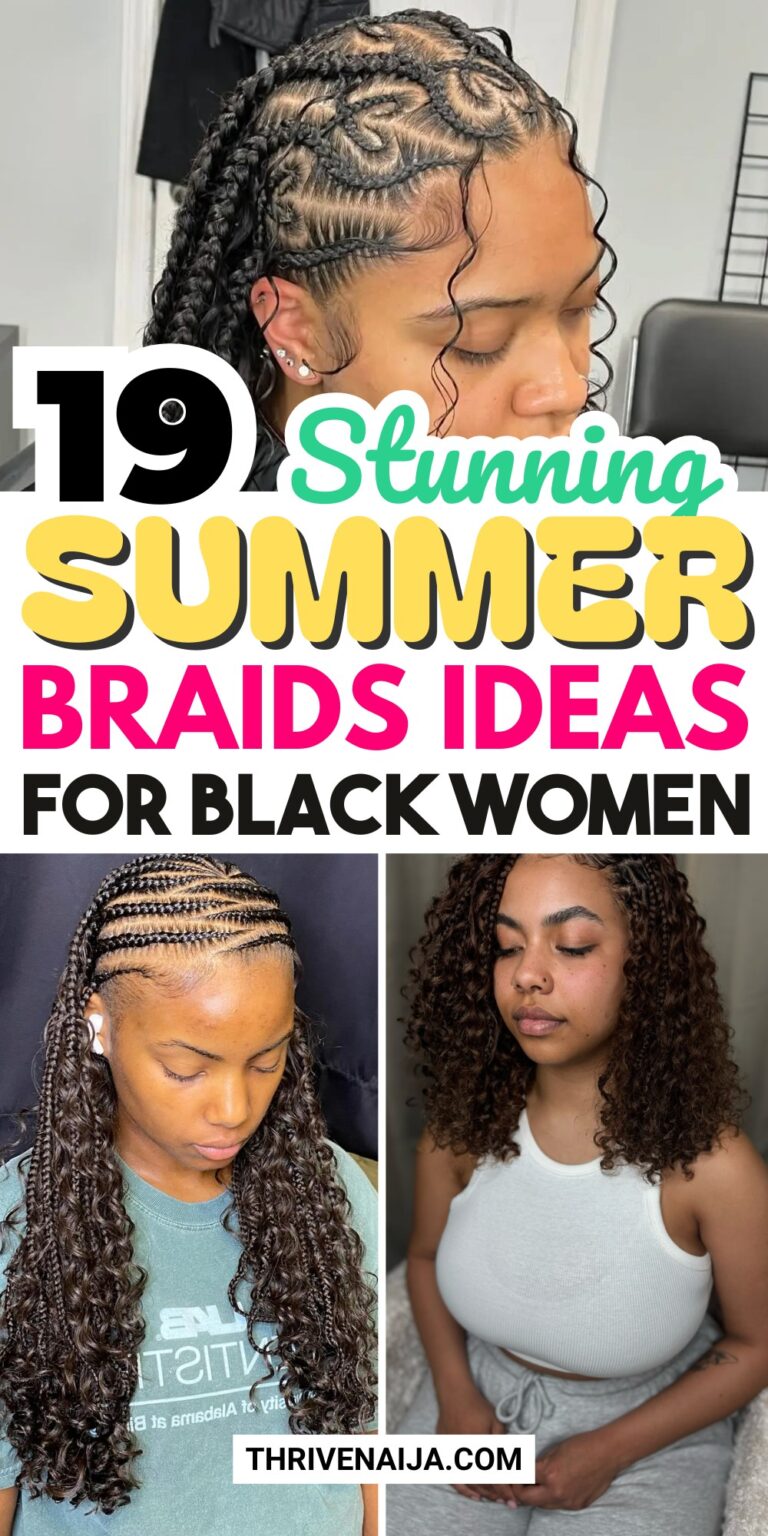 19 Summer Braids For Black Women Ideas | ThriveNaija