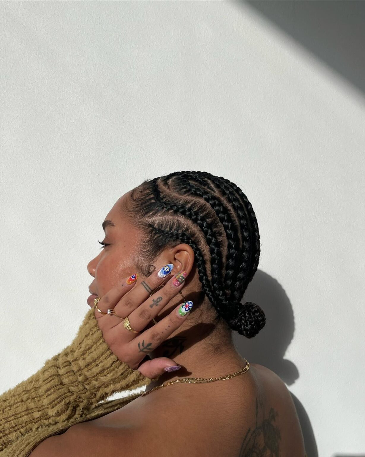 20 Cutesy Cornrows Natural Hair Ideas | ThriveNaija