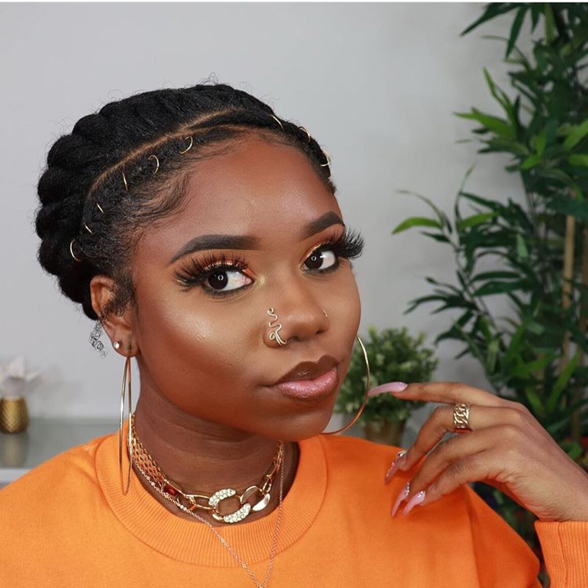 18 Cute Halo Braids Hairstyle Ideas | ThriveNaija