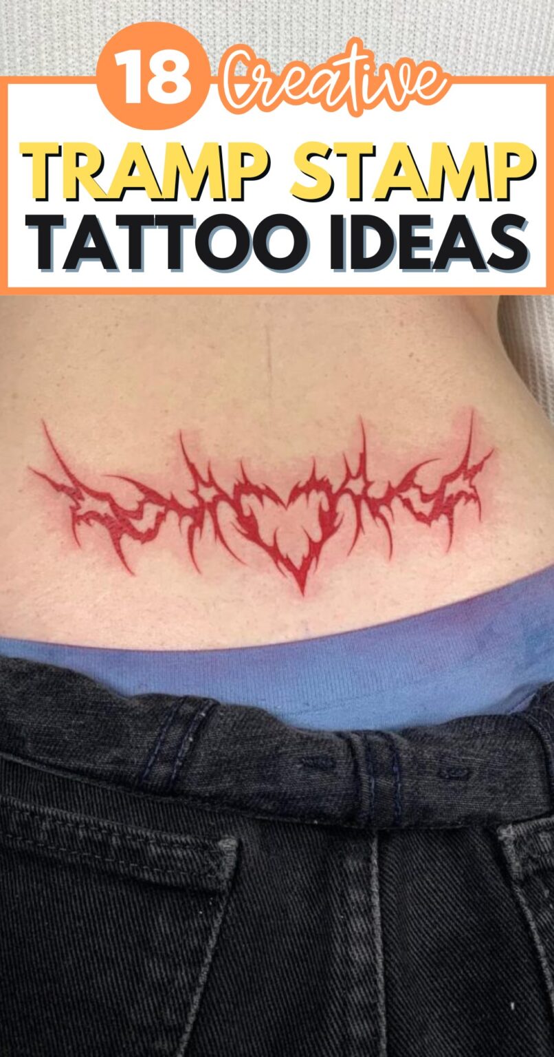 18 Cutest Tramp Stamp Tattoo Ideas | ThriveNaija