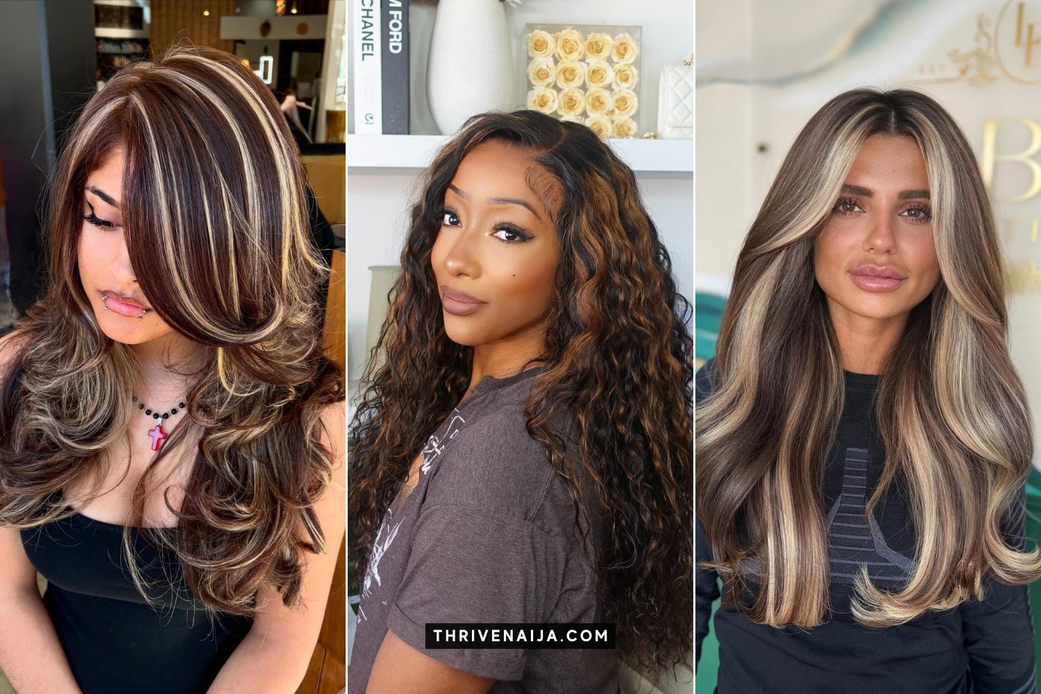 16 Cute Summer Highlights For Brown Hair | ThriveNaija