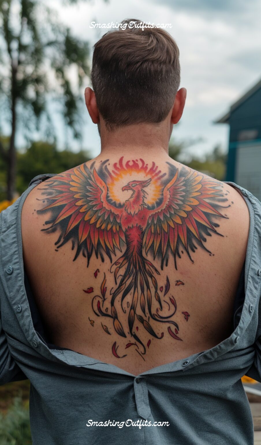 18 Upper Back Tattoo Ideas For Guys | ThriveNaija