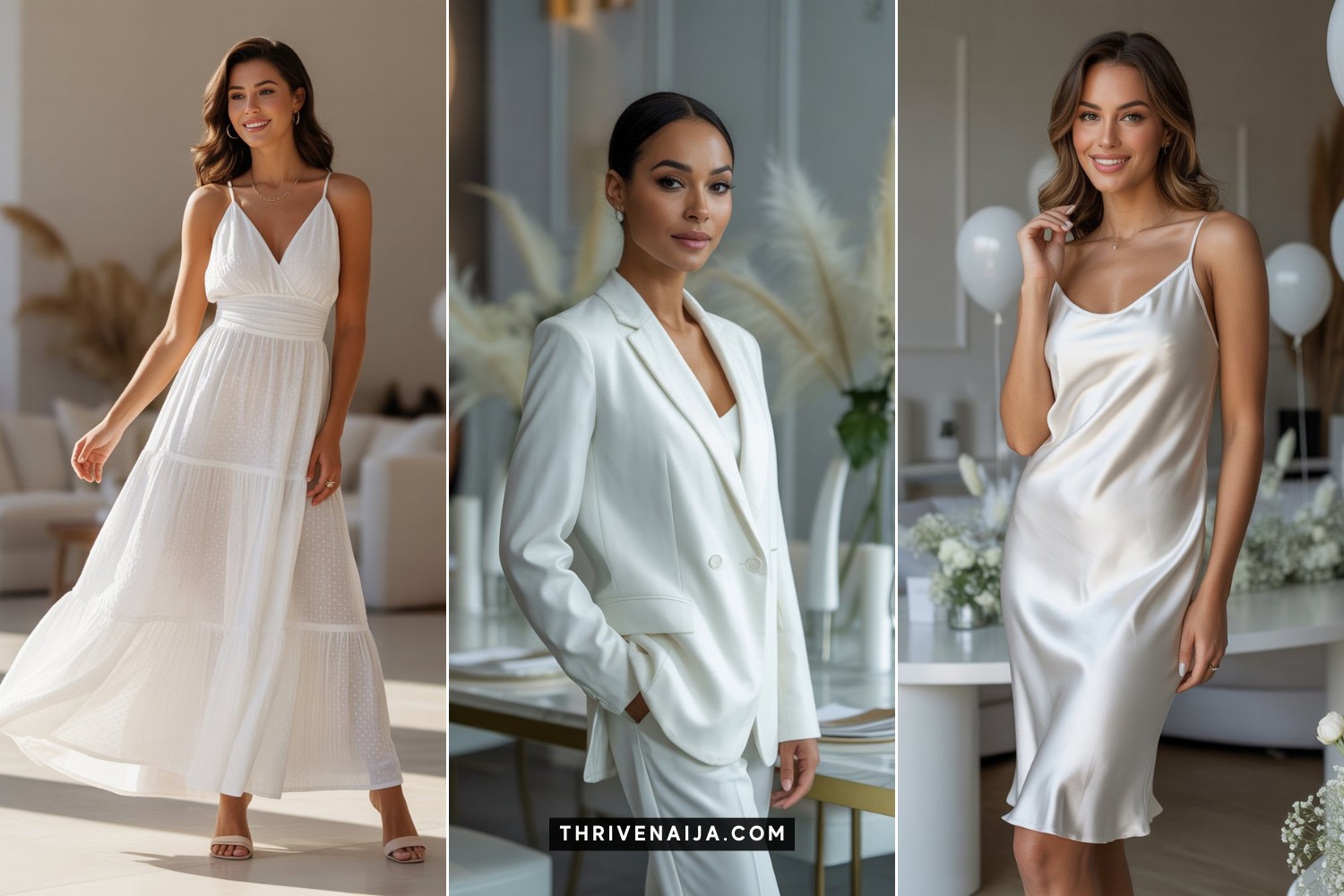 17 Gorgeous All White Party Outfits for Women | ThriveNaija